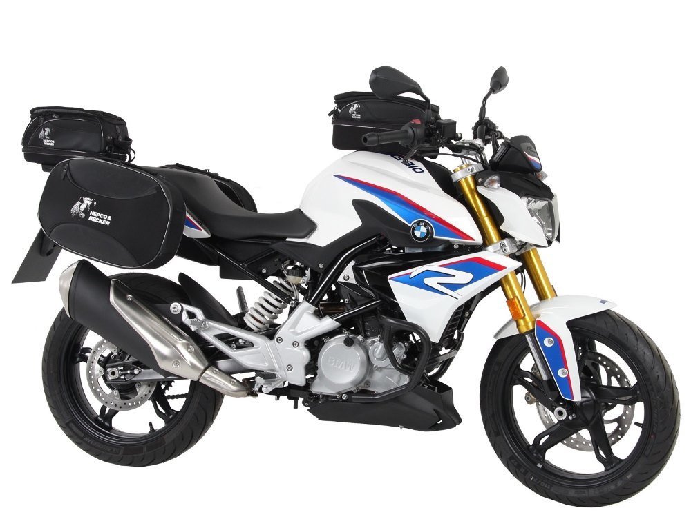 Minirack & Softbag carrier BMW G 310 R 2017 on from Hepco & Becker and ...