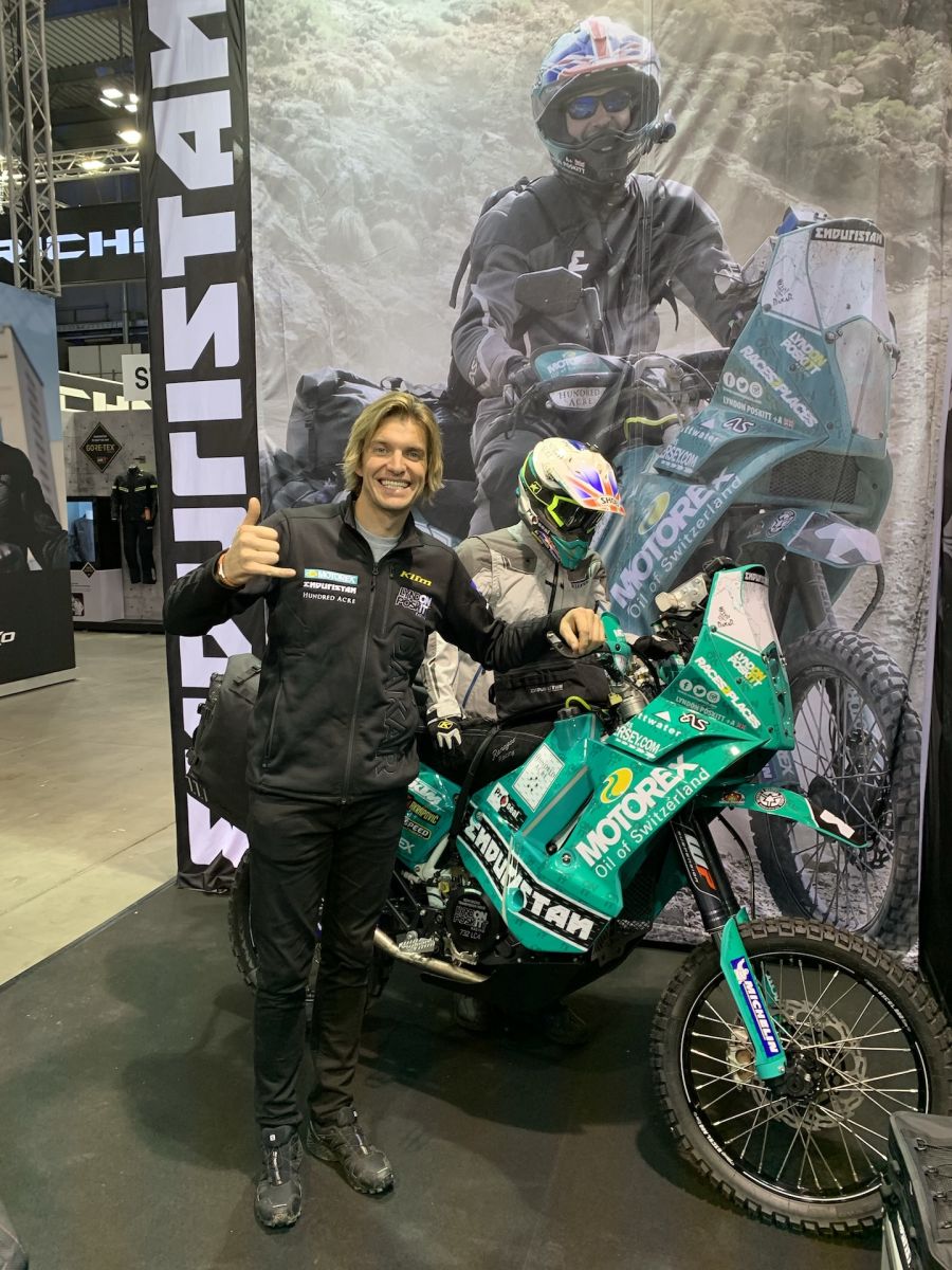 News! Lyndon Poskitt Race Bikes Enduristan EICMA 2019