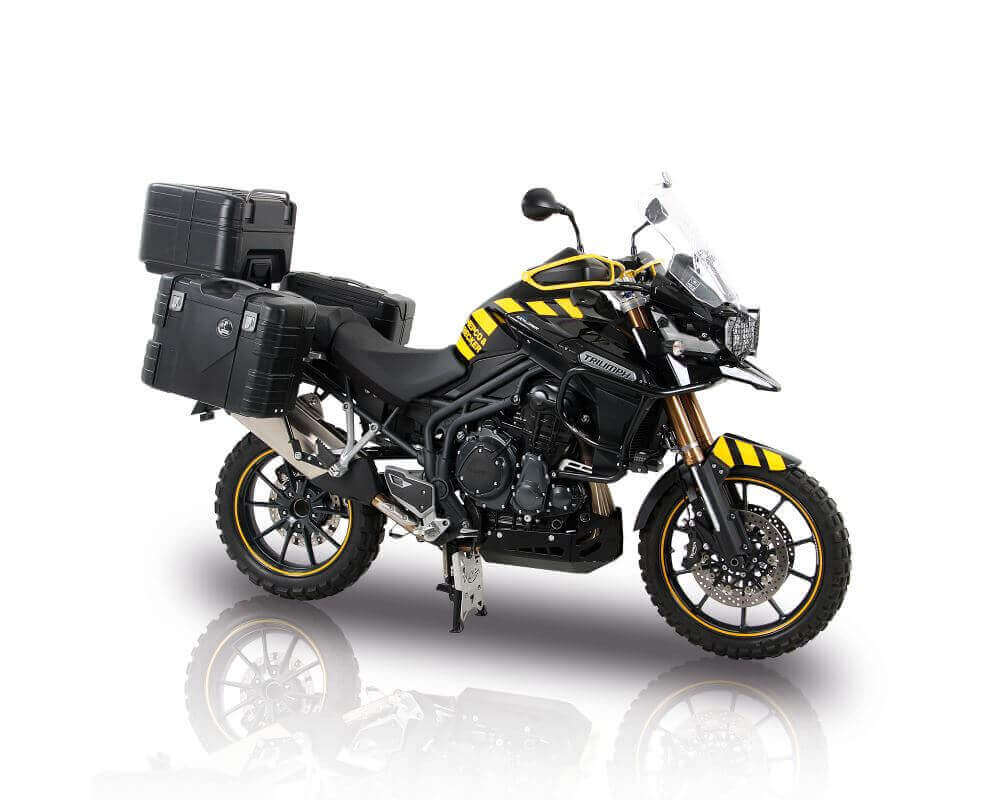 Hepco & Becker Gobi & Gobi Edition adventure motorcycle side and top ...